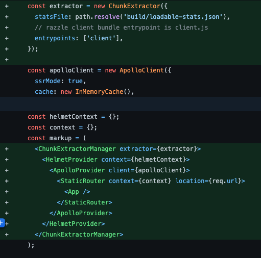 Build a Well-performing & Searchable Web Application